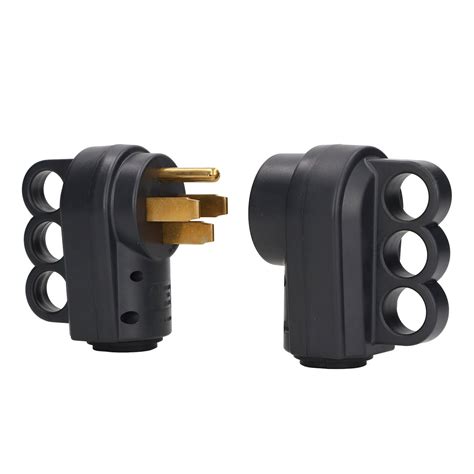 Conector De Alimentación Para Rvconector De Alimentación Para Rv Juego De Receptáculo Macho