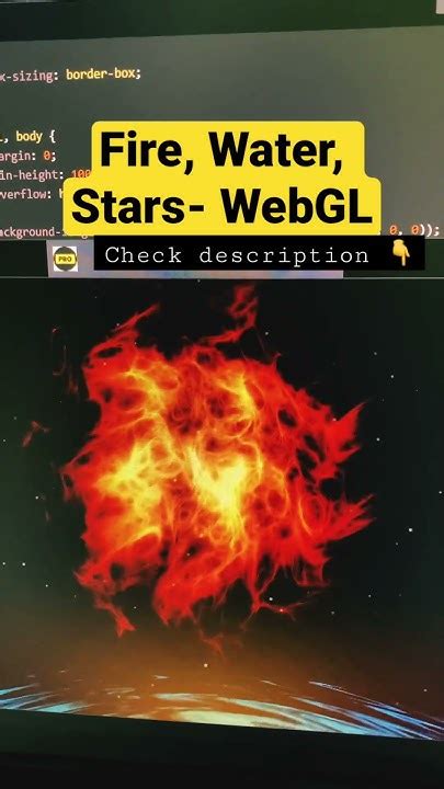 Fire Webgl Html Css Canvas Css Webgl Tutorials Shorts Youtube