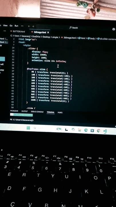 3d Image Cursor 🔥 Htmlcss Shorts Youtube
