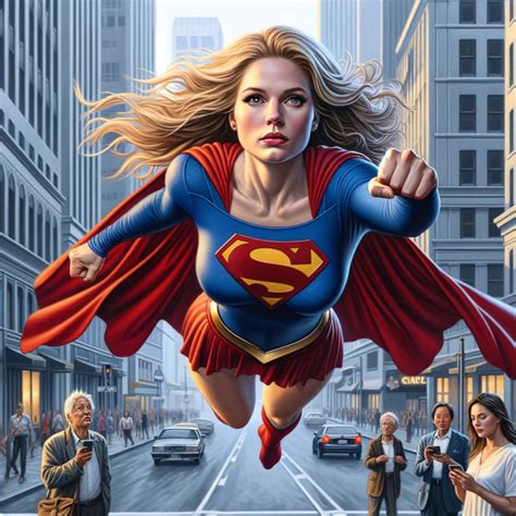 Supergirl On A Mission By Wbatson99 On Deviantart
