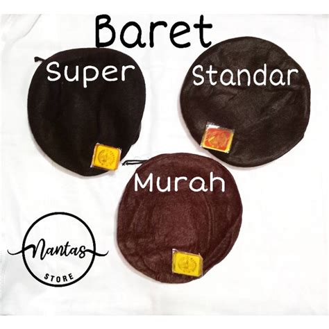 Jual Topi Pramuka Baret Topi Pramuka Penggalang Pembina Topi Pramuka Laki Laki Sd Smp Sma