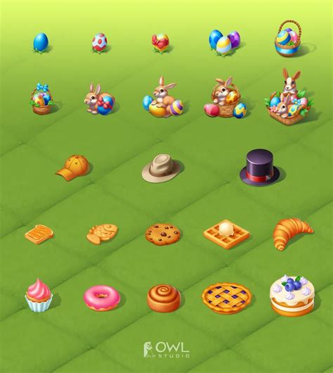 Artstation Merge Game Objects And Props Part 3 Props Concept Cookie Games Game Design