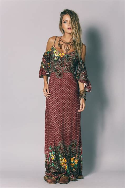 Vestido Longo Estampado Novidades Supernatural Style