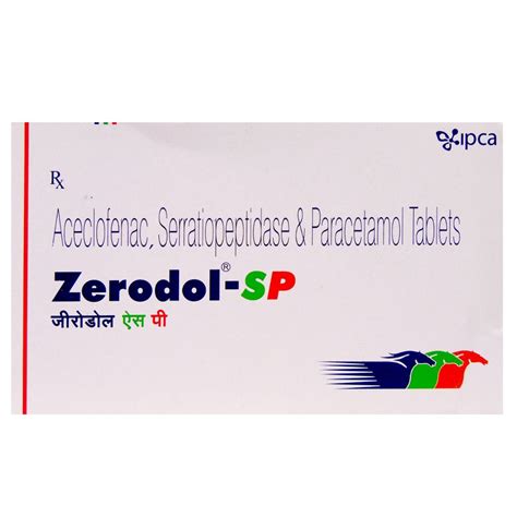 Zerodol Sp Tablet 10s Price Uses Side Effects Composition Apollo