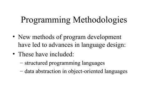 software principle programming language ppt