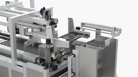 Automobile Radiator Assembly Machine 3d Model Cgtrader