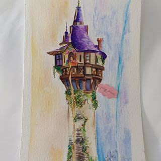 Rapunzel Tower Drawing At Getdrawings Free Download