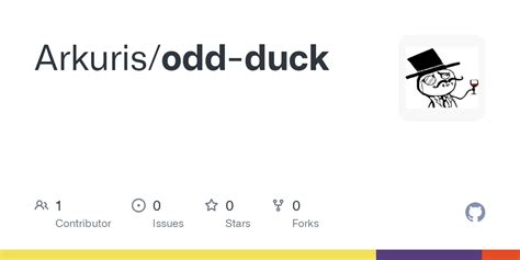GitHub Arkuris Odd Duck