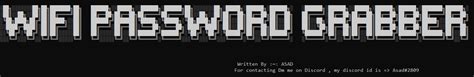 Github Oooasadooo Wifi Password Grabber Its A Simple Script Written In Python To Grab All The