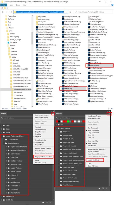Solved All My Defined Pattern Swatches Are Disappeared On Adobe Support Community 12106188