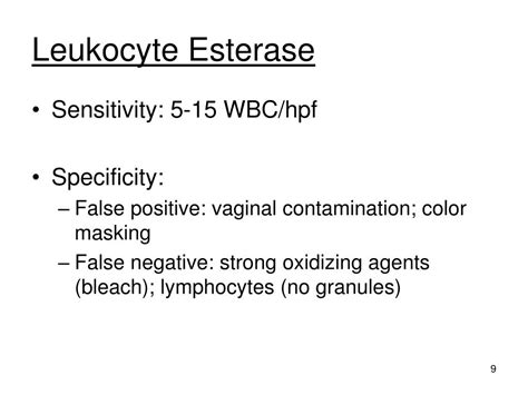 Ppt Chemical Examination Of Urine Part Iv Nitrite And Leukocyte