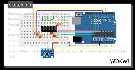 Sistema2acelerometrobargraf Wokwi Esp32 Stm32 Arduino Simulator