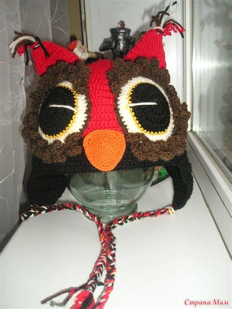 Совушка на заказ - В.Г.У. - Вязаные Головные Уборы - Страна Мам