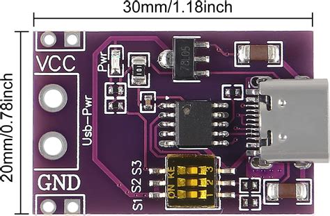 XIITIA Pcs Type C QC AFC PD PD To DC Fast Charge Decoy Trigger Polling Detector USB PD