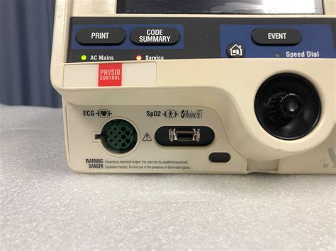 Physio Control Lifepak 20 Monitor Series Spo2 Pacing And Accessories Auschoice