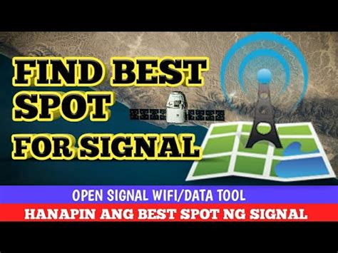 OPENSIGNAL TOOL Find Best Spot For Signal YouTube