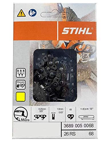 STIHL Chainsaw Chain Size Chart Choosing The Perfect Chain For YOU Inside The Yard