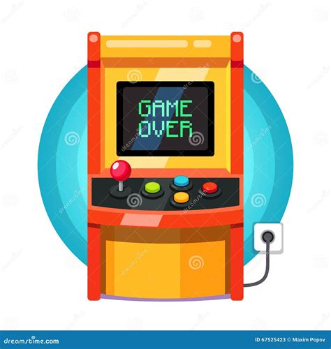 Retro Arcade Machine Stock Illustrations 2637 Retro Arcade Machine Stock Illustrations