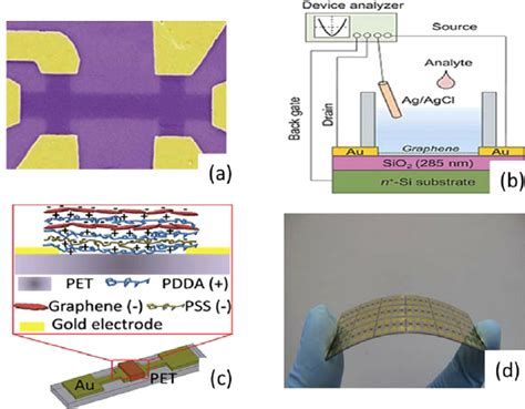 Graphene Based Sensors A Gas Sensor Reproduced With Permission Download Scientific