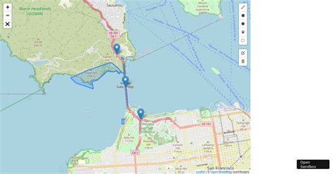 Leaflet Draw Examples Codesandbox