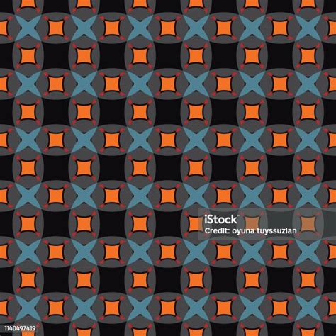 기하학적 완벽 한 반복 패턴입니다 벡터 일러스트입니다 0명에 대한 스톡 벡터 아트 및 기타 이미지 0명 디자인 마름모 Istock