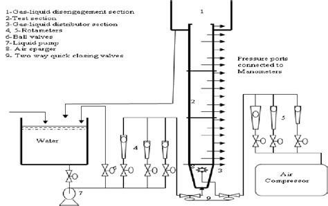 Schematic Representation Of The Three Phase Fluidized Bed Download Scientific Diagram