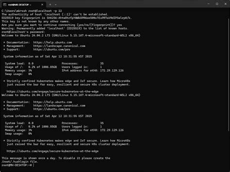 Wsl 우분투ubuntu에서 Ssh 서버 설치 및 Root 접속 설정하기 방구석걸리버