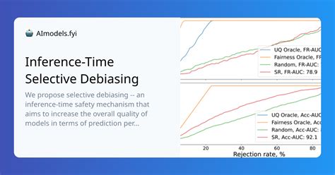 Inference Time Selective Debiasing Ai Research Paper Details