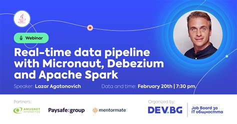 Real Time Data Pipeline With Micronaut Debezium And Apache Spark DEV BG