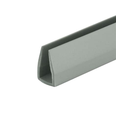 Outwater 34 In D X 38 In W X 48 In L Silver Rigid Pvc Plastic U