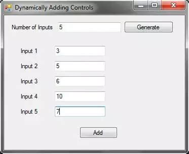 How To Dynamically Adding Controls In C Window Apps Free Source Code