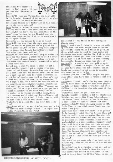 Oystein Aarseth On Tumblr