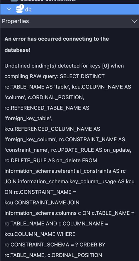 Database Error Server Side Components Wappler Community