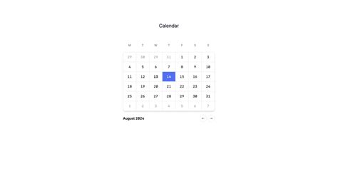 how to create a calendar layout with tailwind css dev community