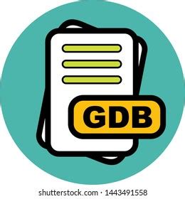 Gdb File Format Icon Stock Photos And Pictures Images Shutterstock