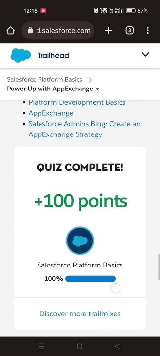 Salesforce Platform Basics Journey2salesforce Shorts Viralshorts Trailblazers Youtube