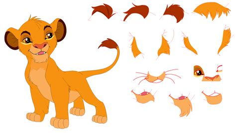 Simba Cub Base By Teal Quil On Deviantart