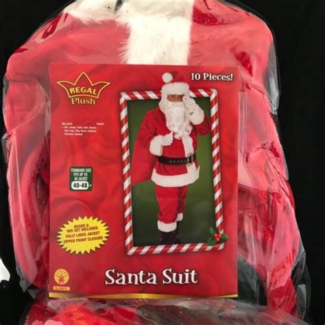 Santa Suit By Regal Ebay
