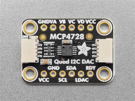 Adafruit MCP Quad DAC With EEPROM STEMMA QT Qwiic ID Adafruit Industries