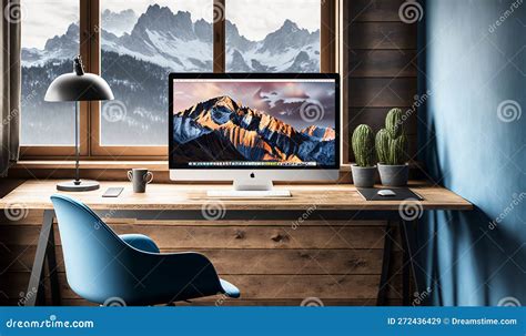 Modern Home Computer Room
