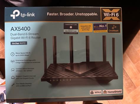 Tp Link Ax Router Computers Tech Parts Accessories Networking On Carousell