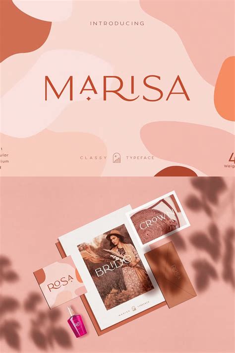 Classy Marisa Elegant Typeface Graphicold