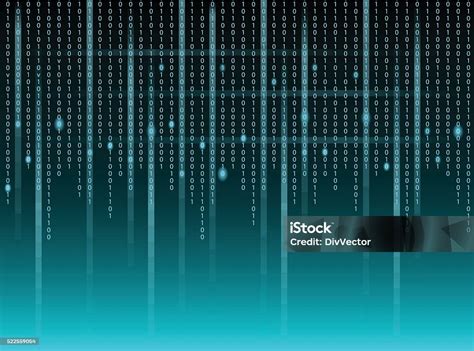 Binary Code Stock Illustration Download Image Now Binary Code Digitally Generated Image
