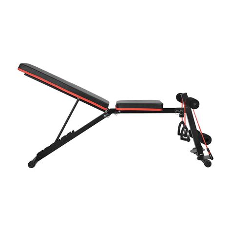 Tohu Adjustable Weight Bench With Leg Extension And Curl Machine