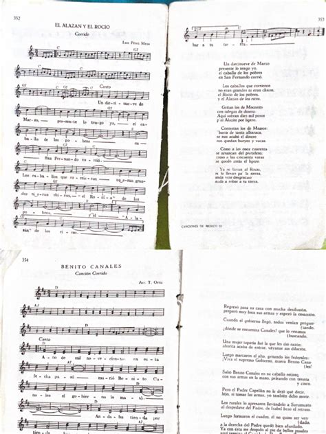 Canciones Mexicanas Pdf