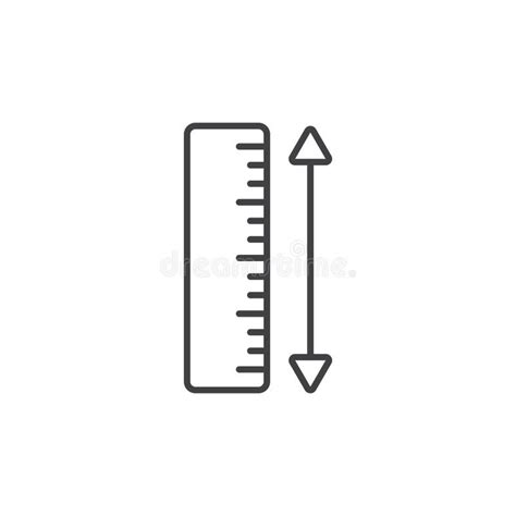 Metric Measurement Icon In Flat Style Measure Scale Vector Illustration On Isolated Background