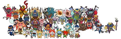 Yw3 Medallium Mural Quest But I Add A New Yokai Every Day 46 B3 Nk1