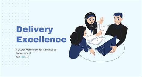 Delivery Excellence Cultural Framework For Continuous Improvement