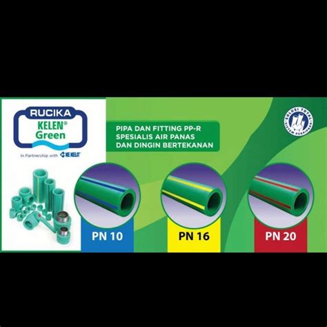 Jual Pipa Ppr Rucika 25 Mm 3 4 Inch Pn 10 16 20 Tigris Wavin Panas Dingin Pn 10 Shopee Indonesia