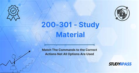 Match The Commands To The Correct Actions Not All Options Are Used